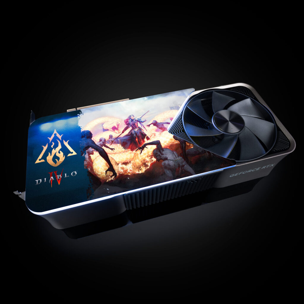 Nvidia geeft custom Diablo 4 GPU's weg | Techtesters